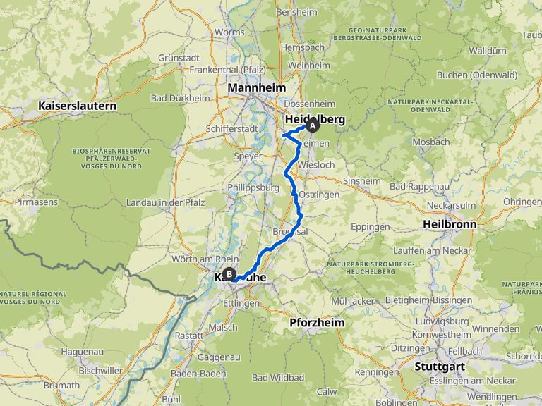 Radreise Enz/Neckar Etappe 5 | Fahrradtour | Komoot